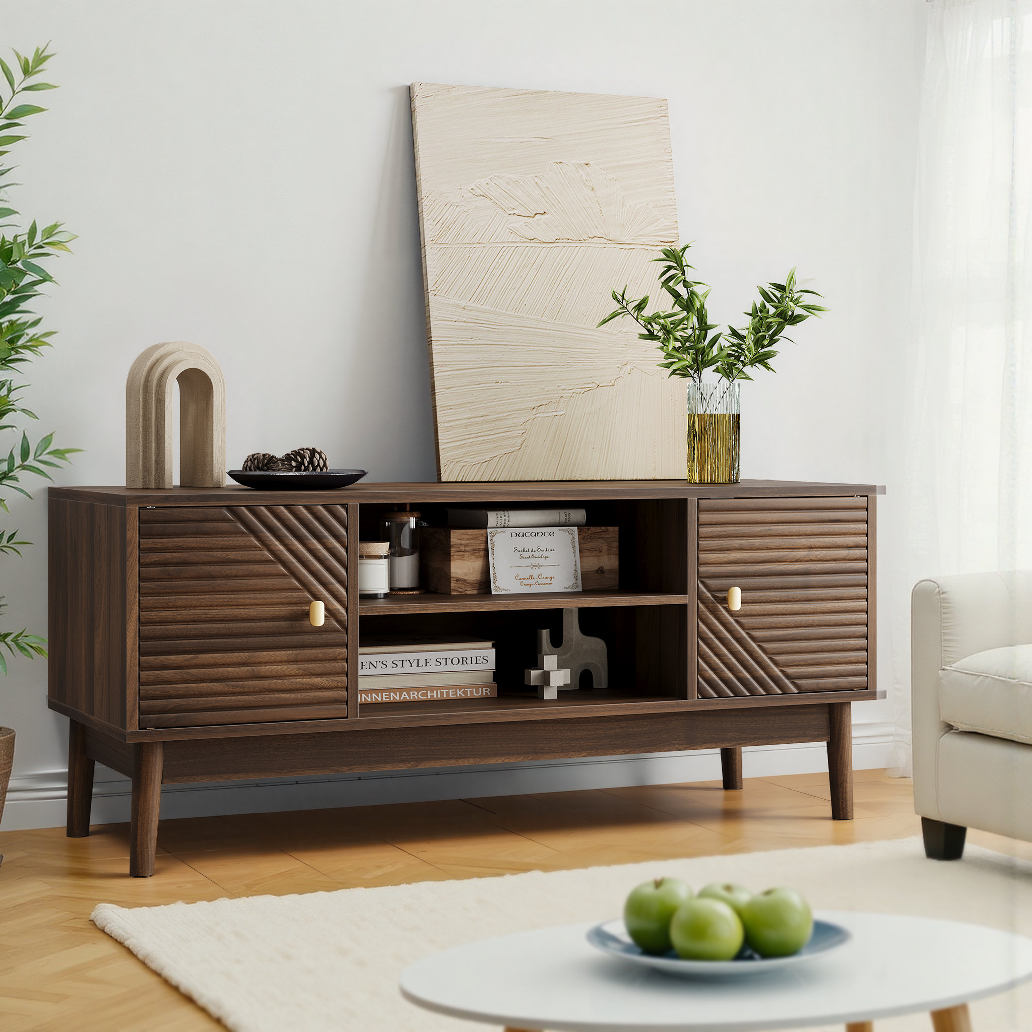 George Oliver TV Stands for 45 Inch TV,Entertainment Center for TVs ...