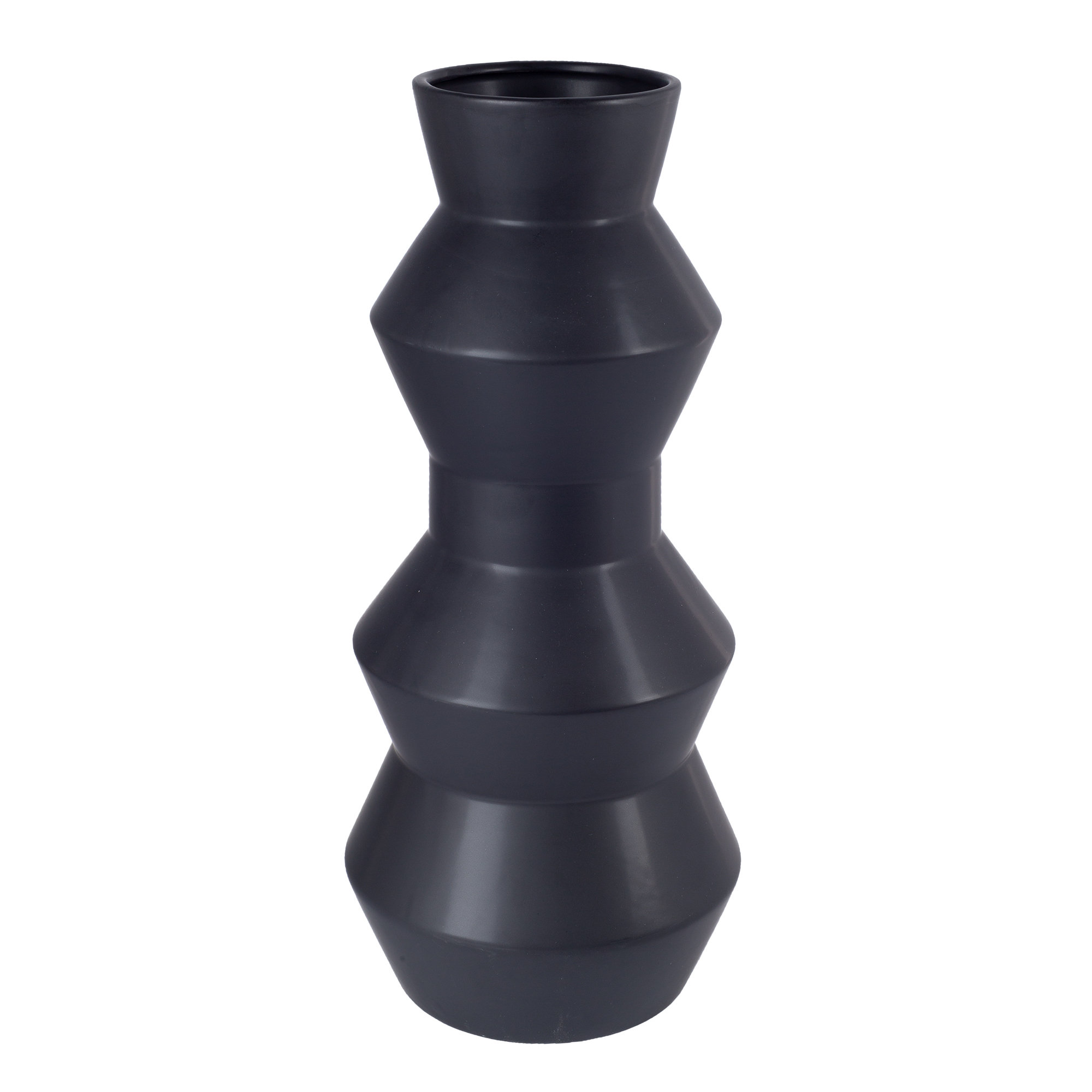 Winston Porter 15" Matte Vase – Contemporary Minimalist Ceramic Vase ...