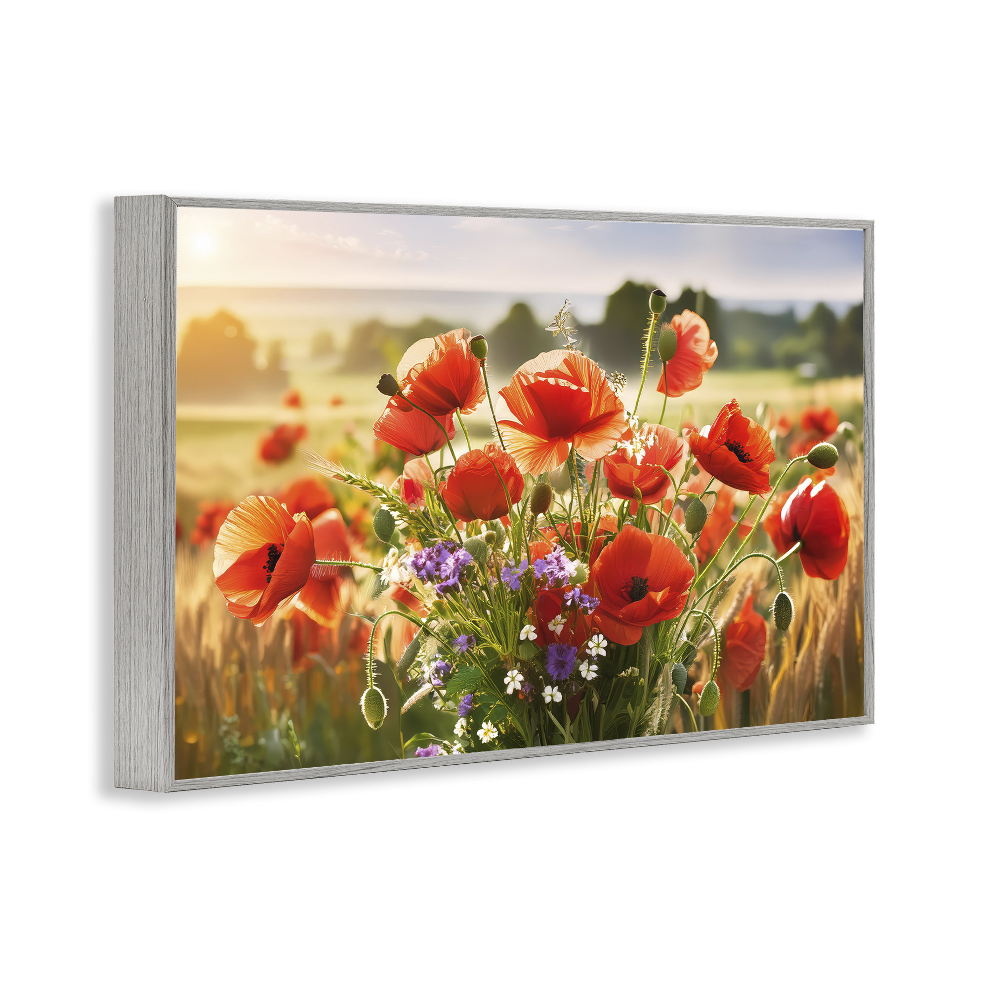 Ophelia & Co. Bright Sunlit Spring Meadow Framed Giclee Art by Alina ...