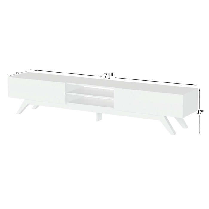 Corrigan Studio® Schall TV Stand for TVs up to 78" & Reviews | Wayfair