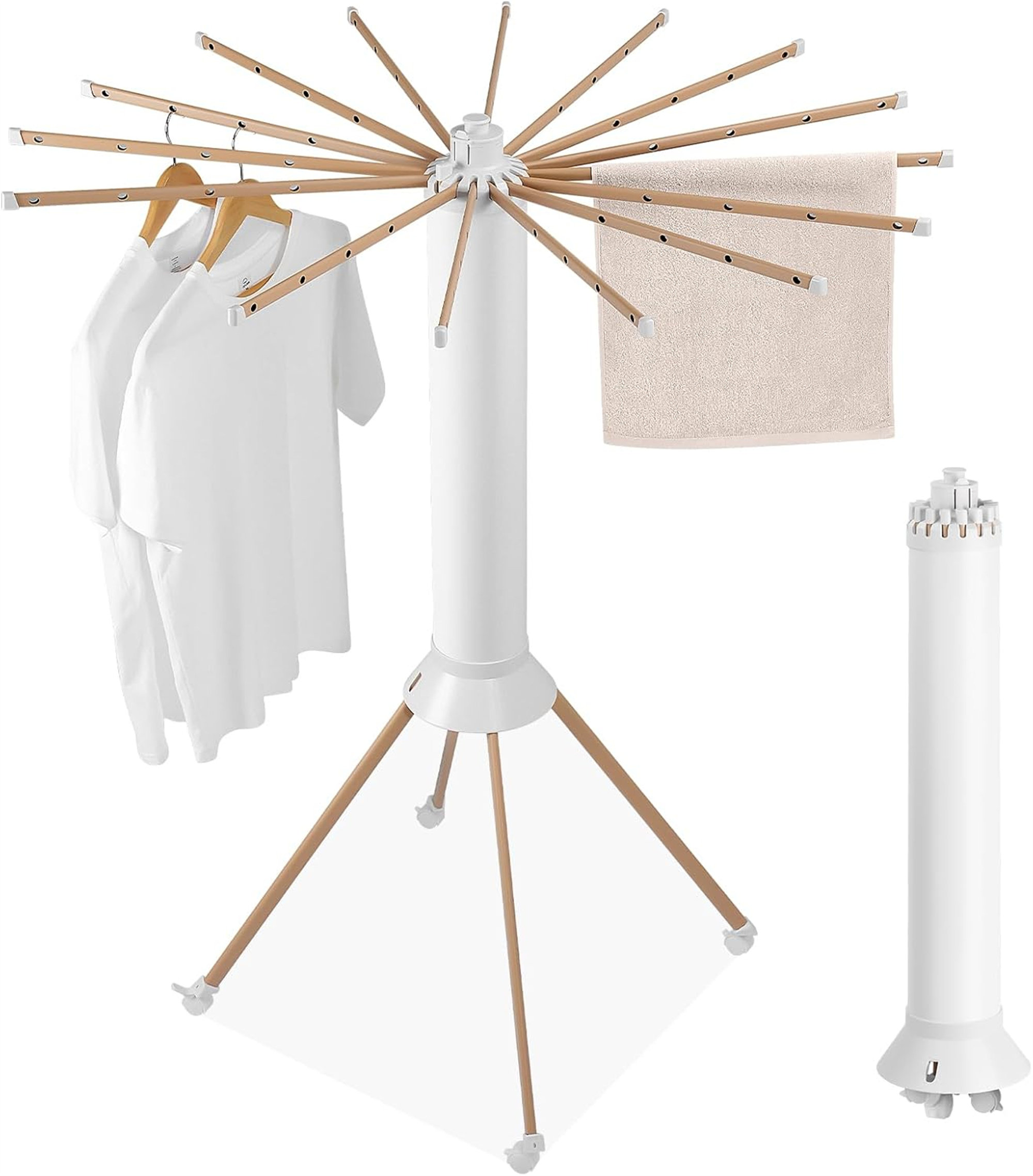 doitbest Collapsible Laundry Drying Rack - Octopus Style, 70 Lbs Load ...
