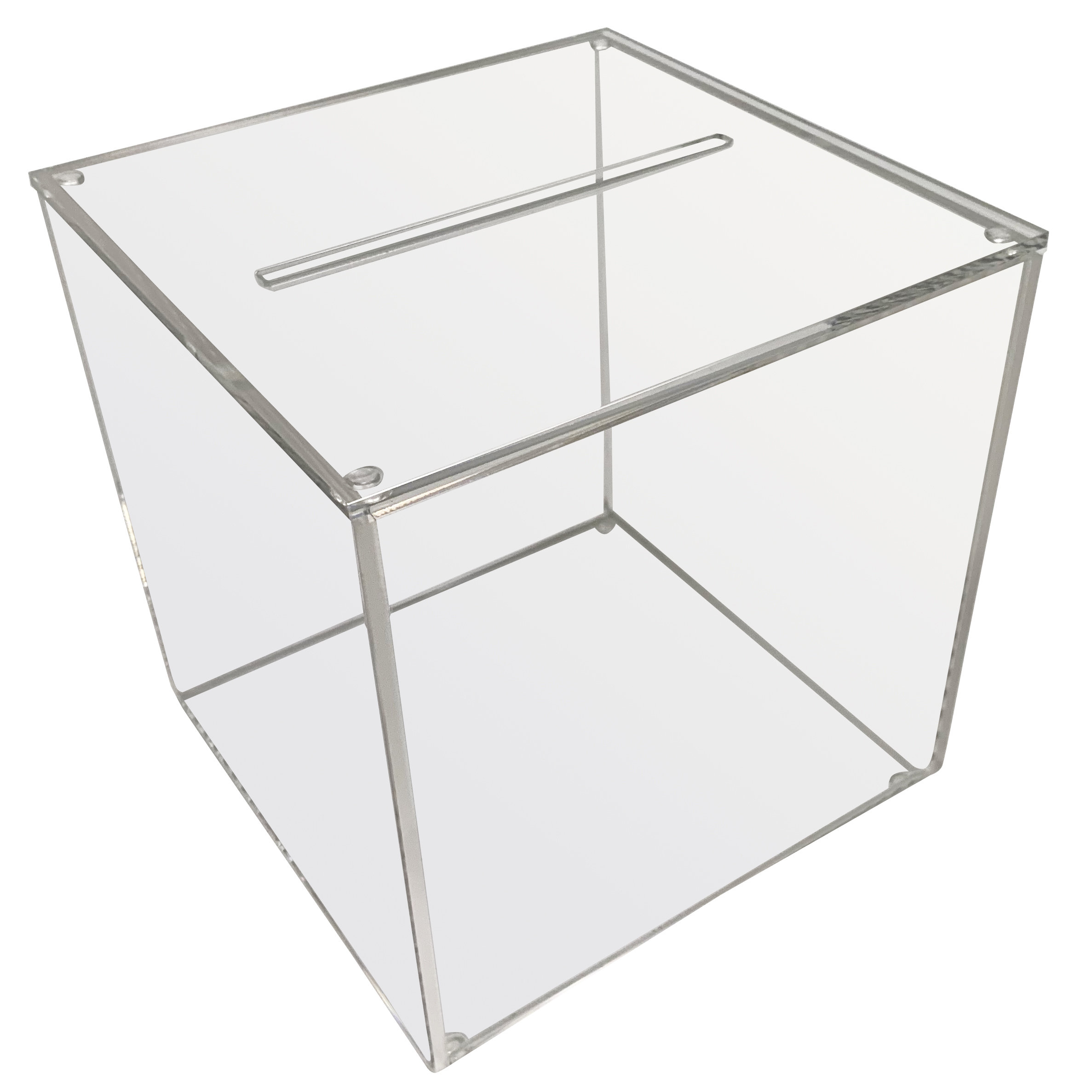 Ivy Bronx Acrylic Raffle Box | Wayfair
