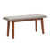 George Oliver Ashly Linen Dining Bench & Reviews | Wayfair.co.uk