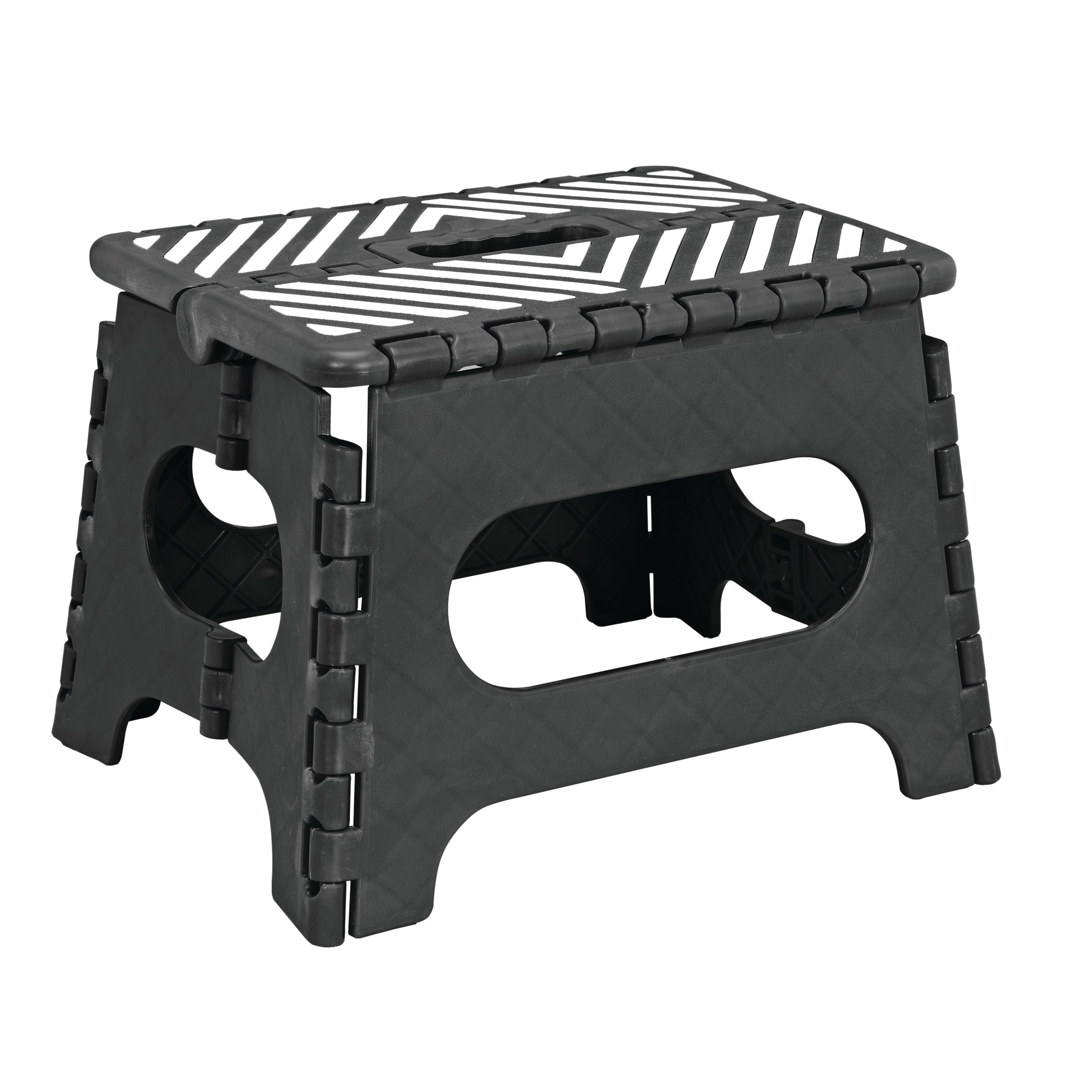 WFX Utility™ 1-Step Plastic Folding Step Stool with 200 lb. Load ...