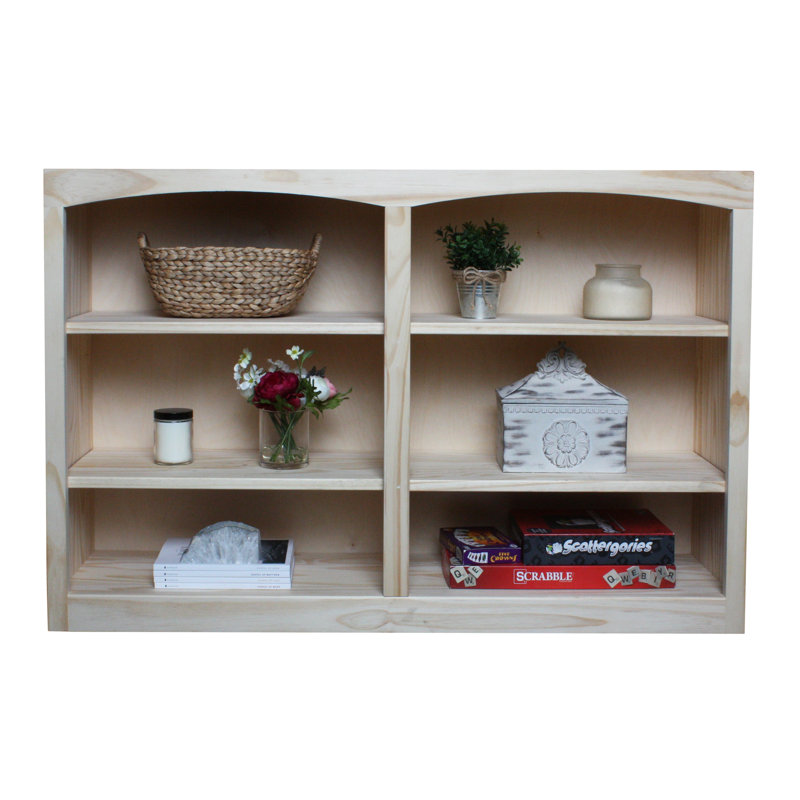 Latitude Run® Ostane Solid Wood Bookcase 30X48 & Reviews | Wayfair