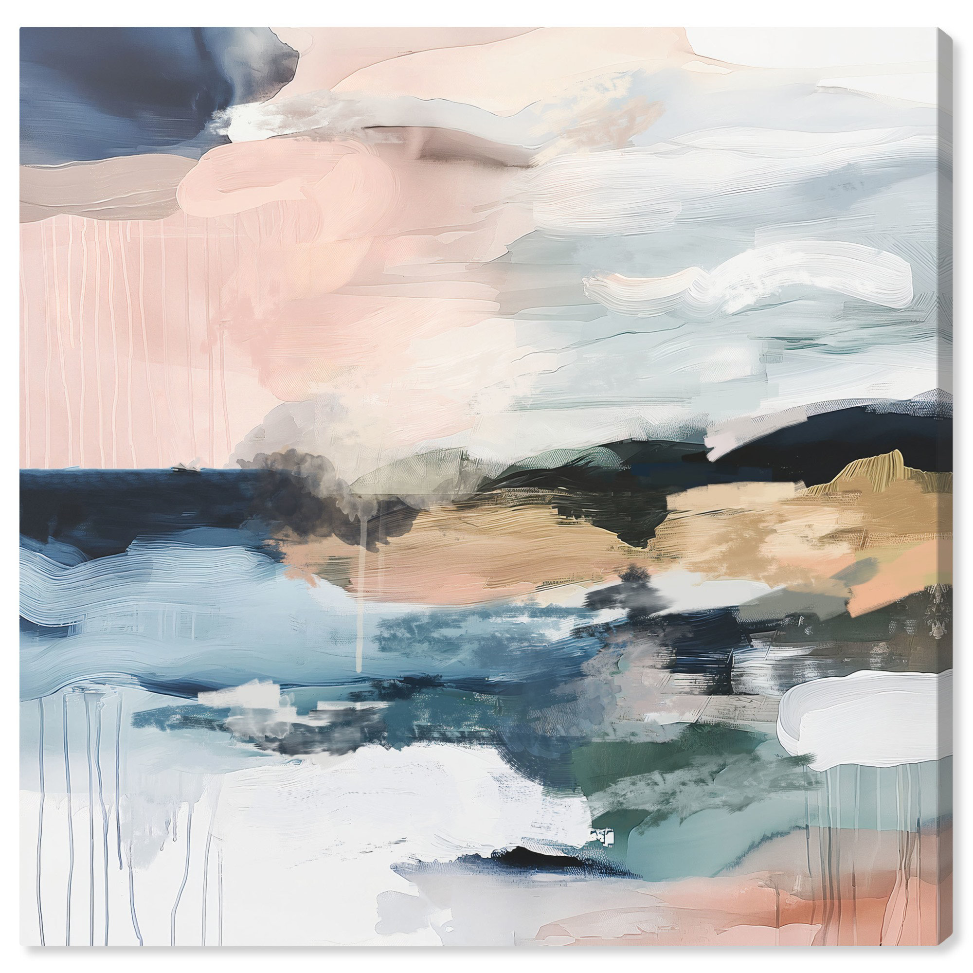 Art Remedy Alila Canvas Fall Abstract Art by Art Remedy | Wayfair