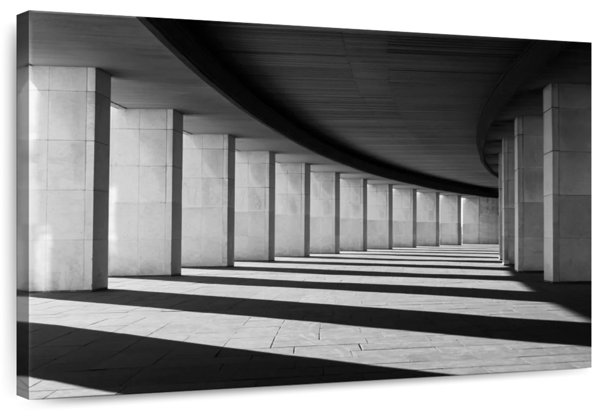 Ebern Designs Lilie Endless Corridor Columns | Wayfair