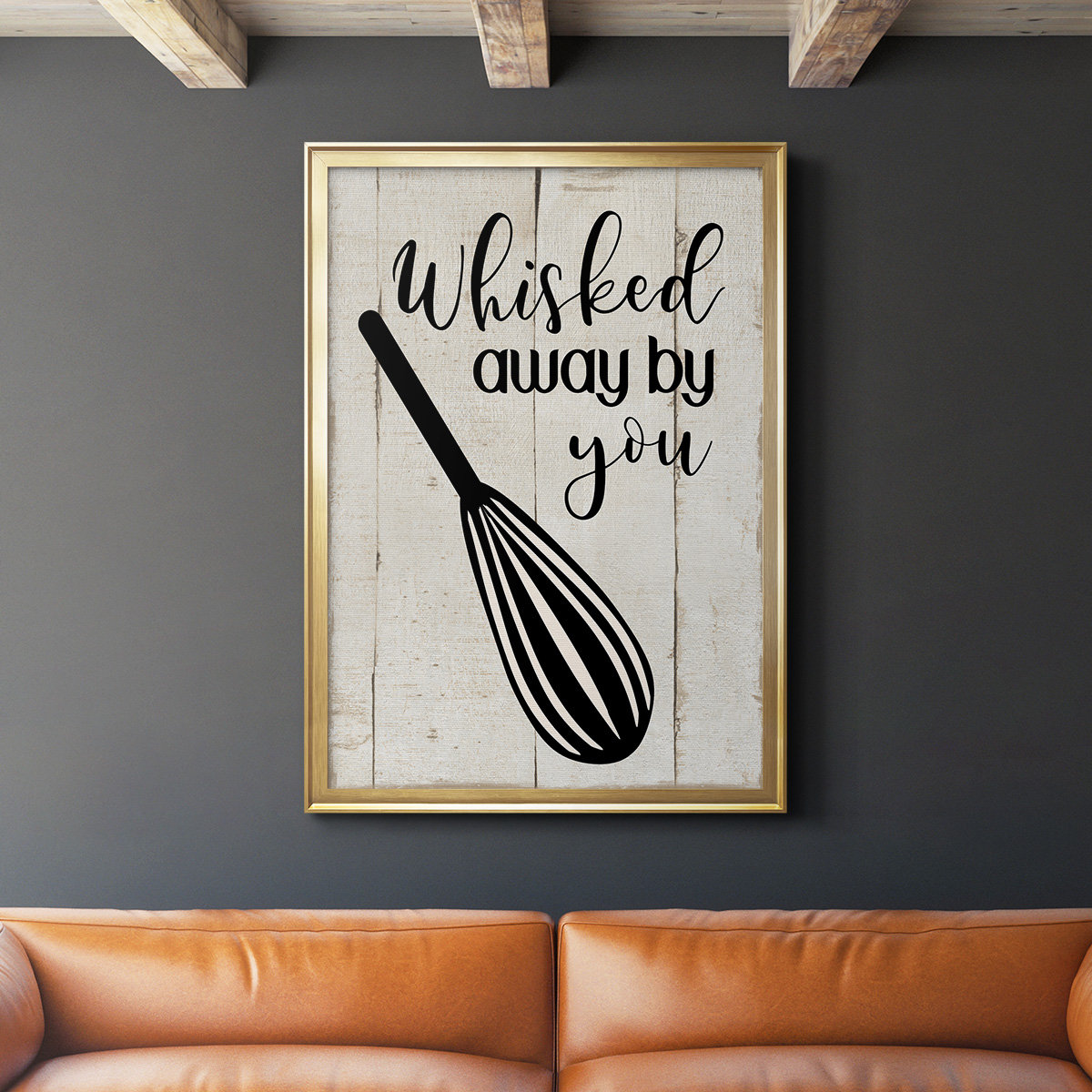 Wexford Home Whisked Away Premium Framed Print - Ready To Hang | Wayfair