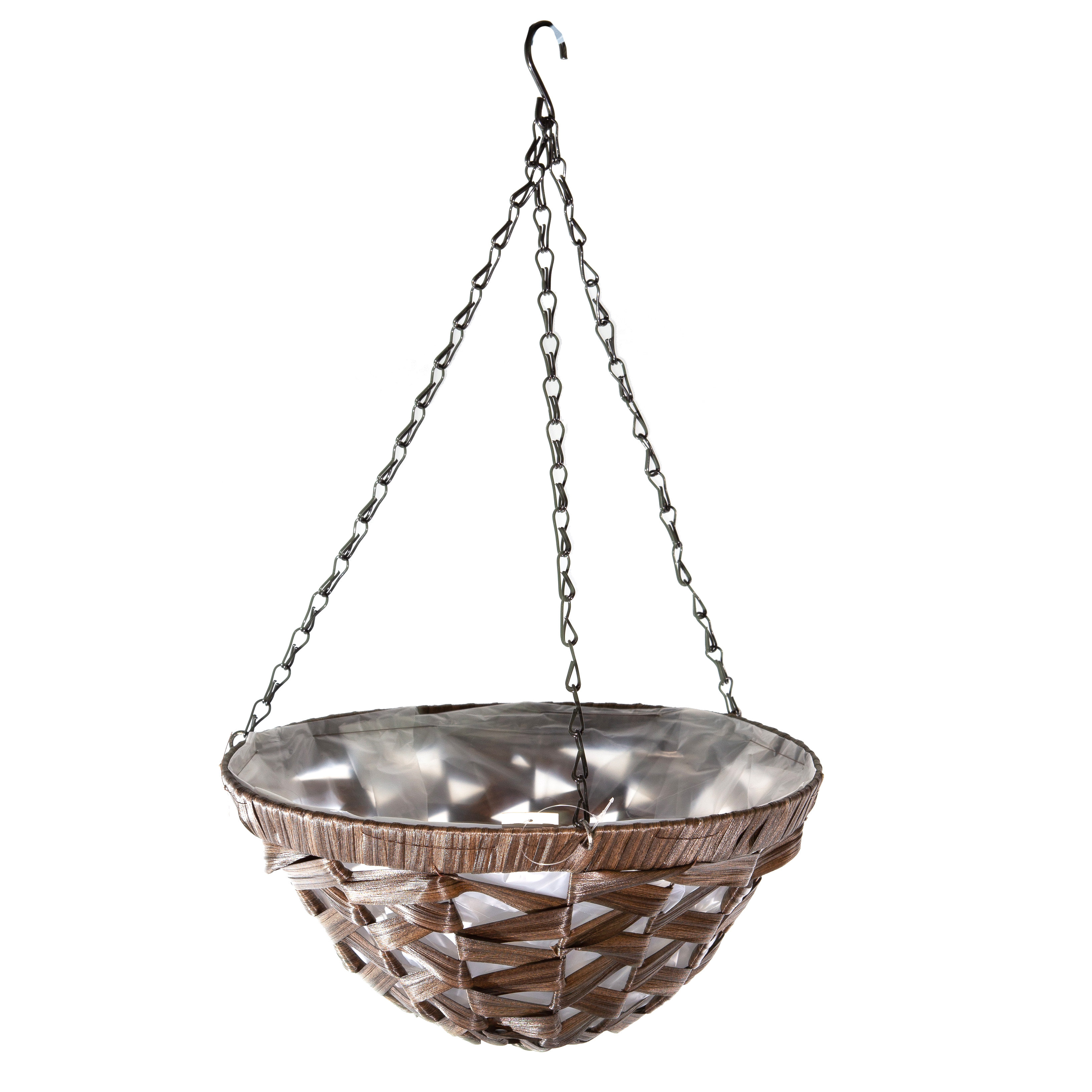 Bay Isle Home™ Tingsley Wicker Hanging Planter | Wayfair