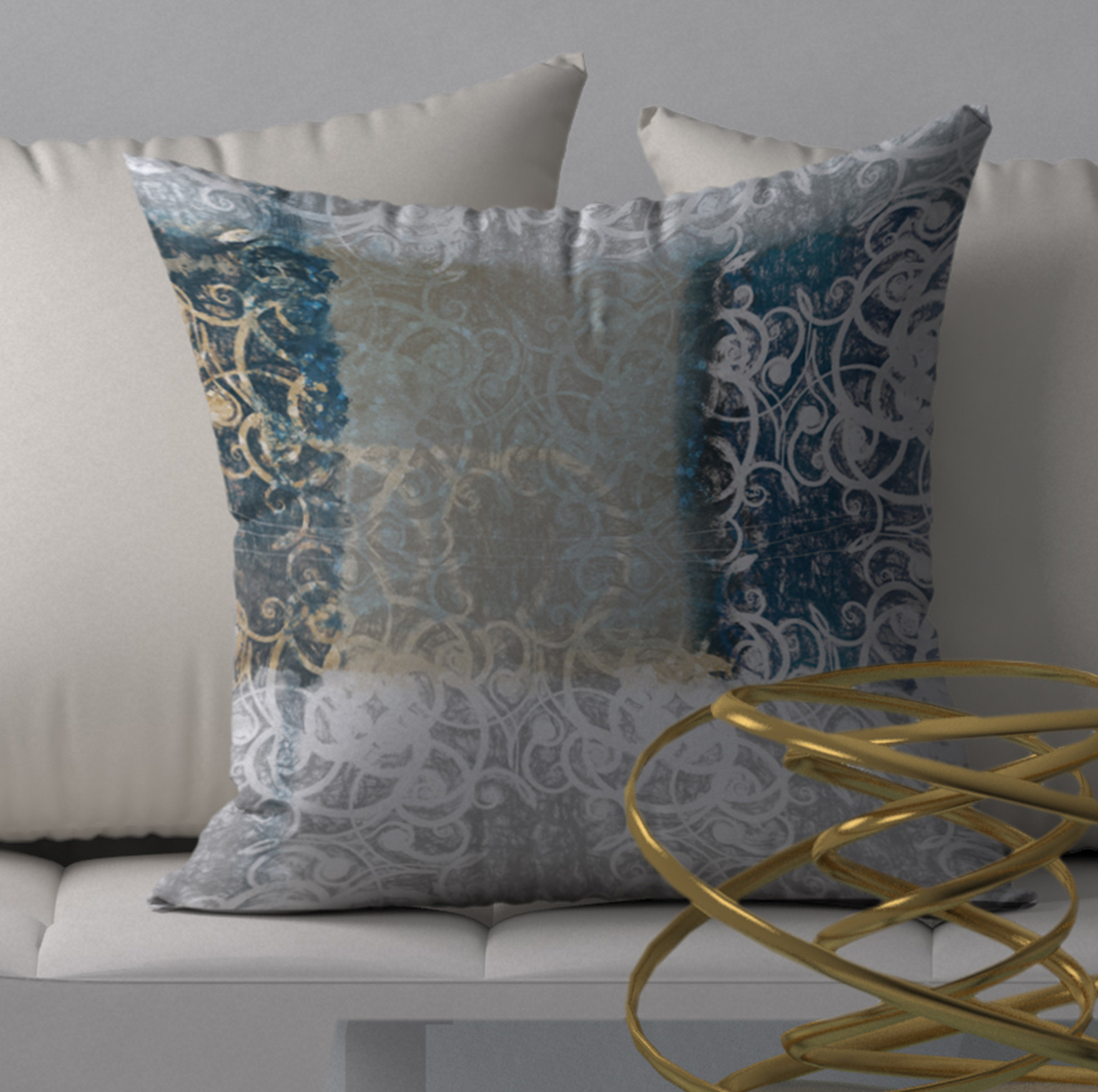 LeRoi Products Power Pleases Modern Contemporary Decorative Throw ...