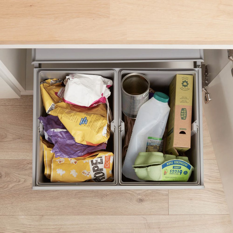Wesco Shorty Double 30L Bin & Reviews | Wayfair.co.uk