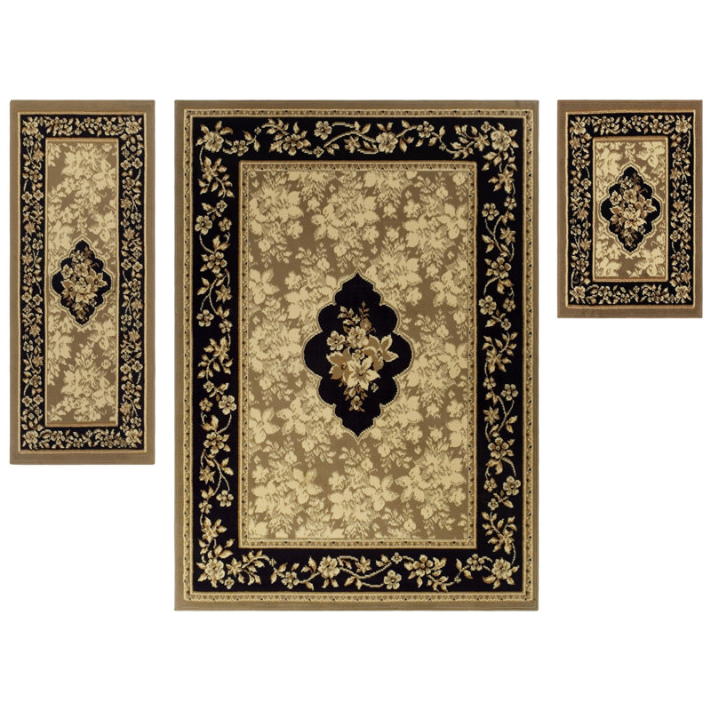 Astoria Grand 3 Piece Area Rug Set & Reviews | Wayfair