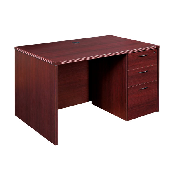 Winston Porter Nabil Solid Wood Top Desk Shell | Wayfair