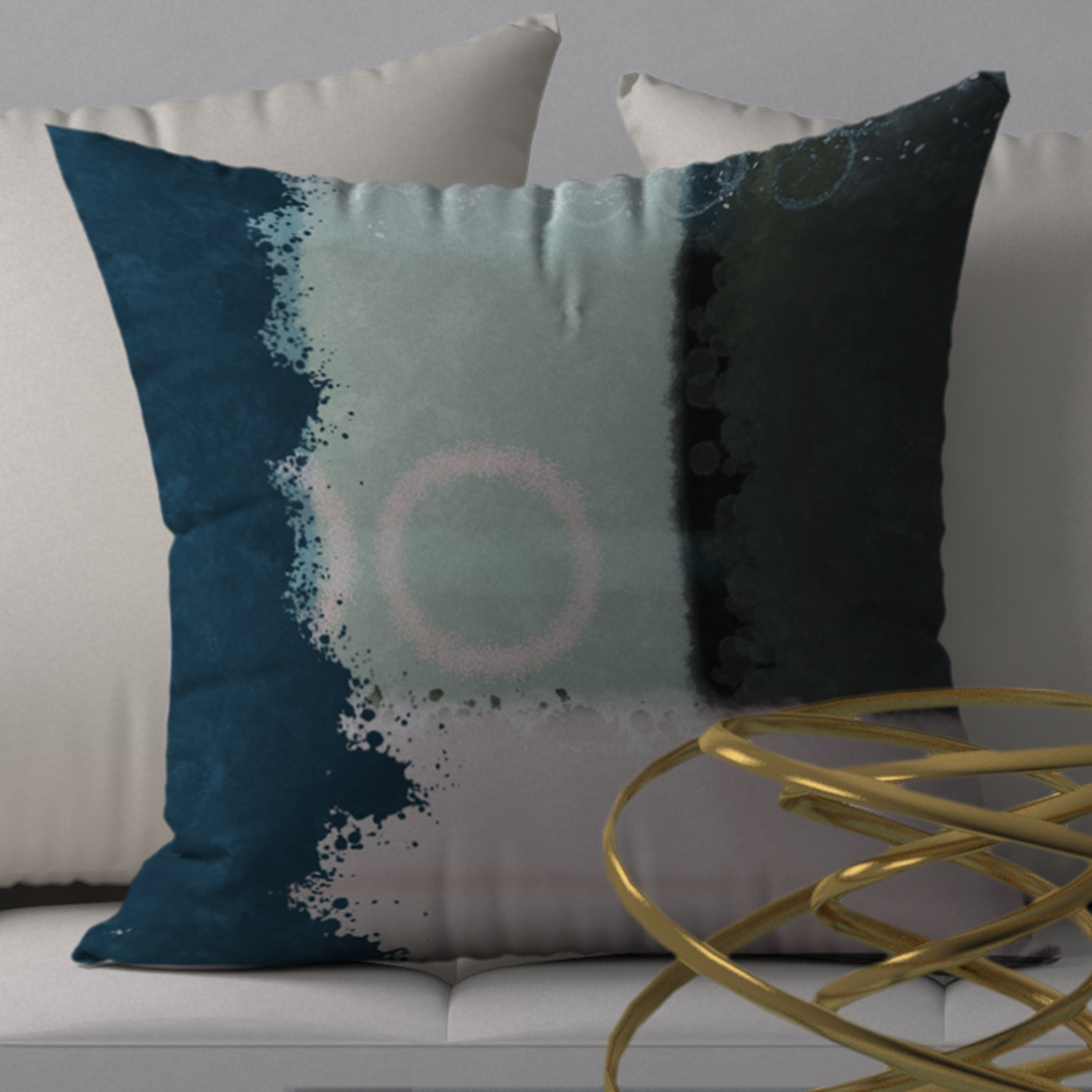 LeRoi Products Famous Reap Decorative Square Pillow Cover & Insert ...