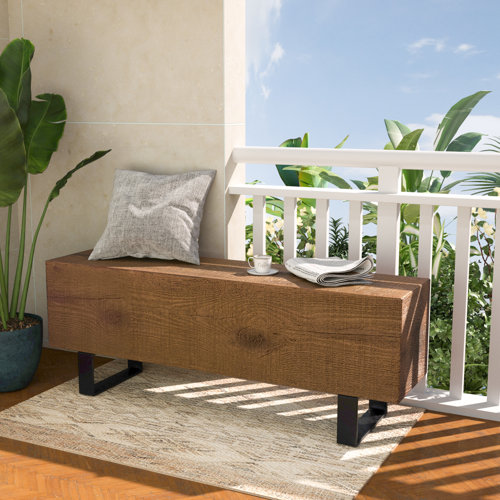 Cast Stone & Concrete Outdoor Benches You'll Love | Wayfair