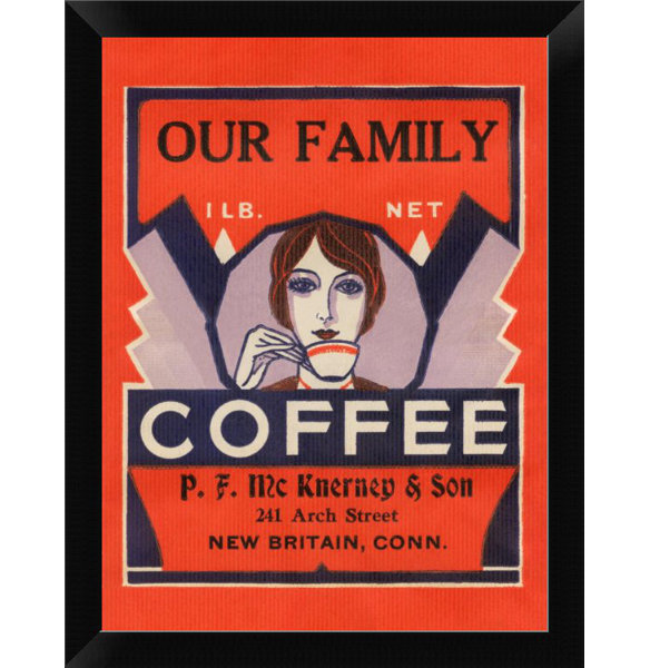 Bless international 'Our Family Coffee' Framed Graphic Art Print | Wayfair
