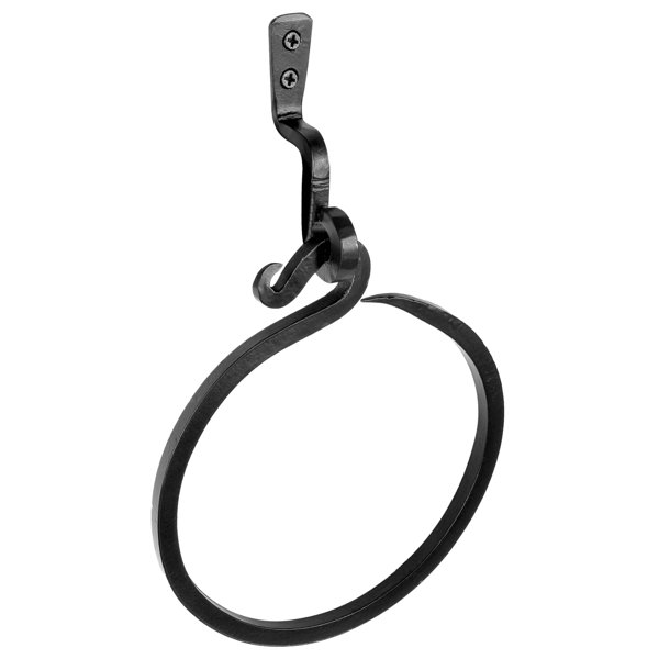 BOJUNTAN Wrought Iron Towel Ring | Wayfair
