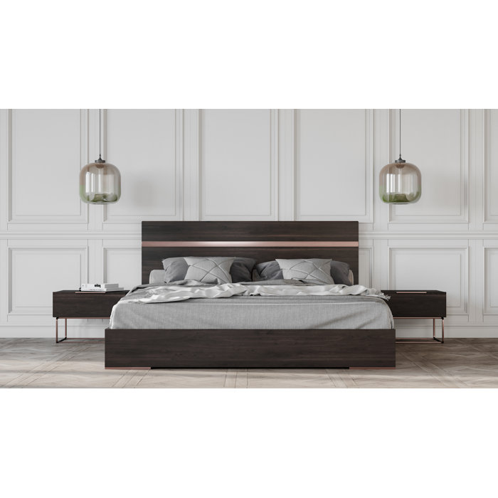 Brayden Studio® Kinzey Platform 5 Piece Bedroom Set & Reviews | Wayfair