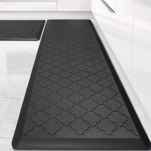 Black Kitchen Mats You'll Love | Wayfair