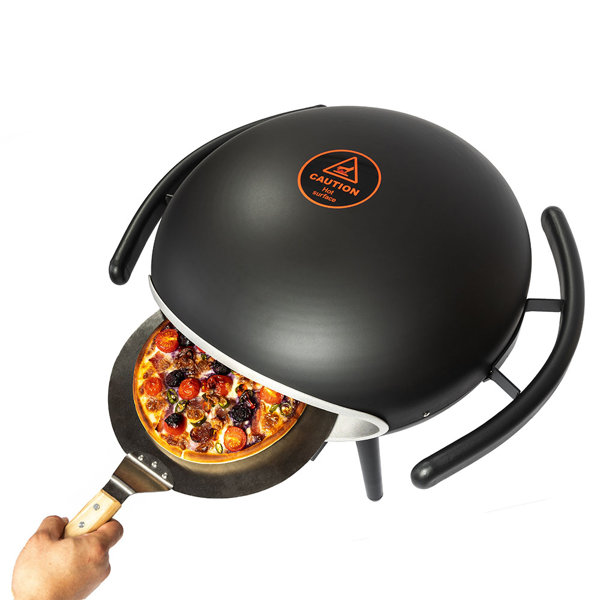 AJ ENJOY Auto Pizza Oven Steel Propane Pizza Oven with Auto Spin Motor ...