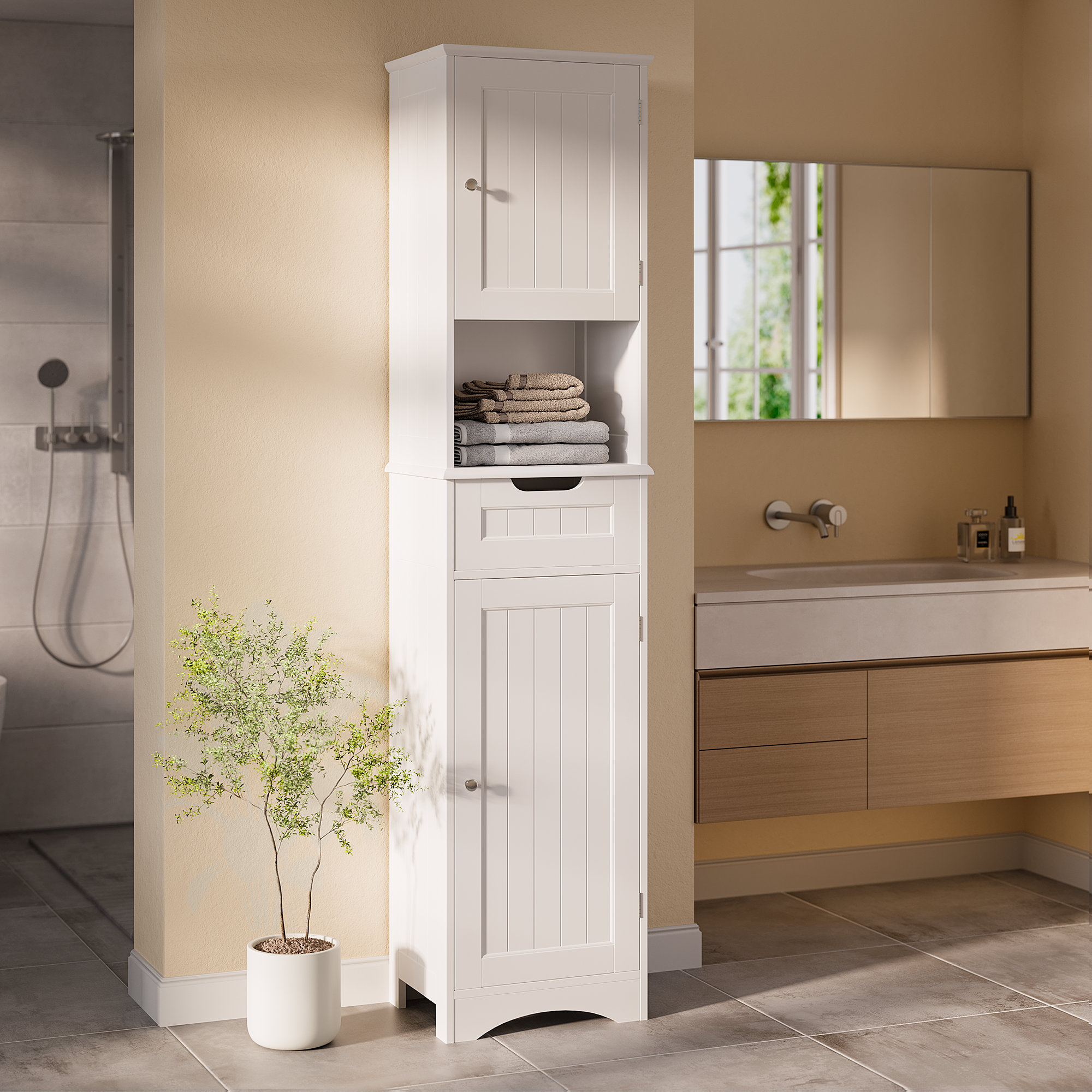 Rebrilliant Najila Bathroom Storage & Reviews | Wayfair