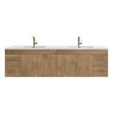 Transolid Expressions 48'' W 48'' D 96'' H Glue Up Solid Surface Wall ...