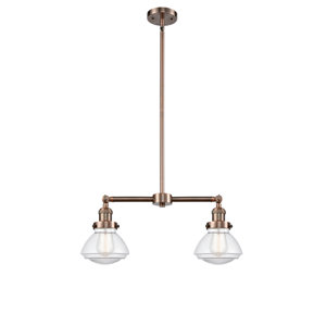 Red Barrel Studio® Bungay 2 - Light Kitchen Island Linear Pendant | Wayfair