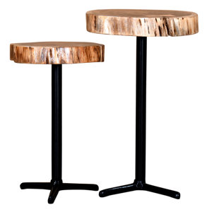 Union Rustic Hailee 2 Piece Accent Tables & Reviews | Wayfair