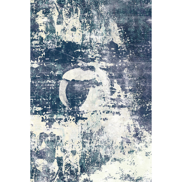 Borough Wharf Teal And Blue - Wrapped Canvas Painting | Wayfair.co.uk