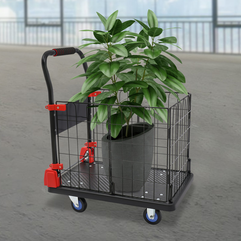 CNCEST Removable Cage Cartb Heavy Duty Hand Truck | Wayfair