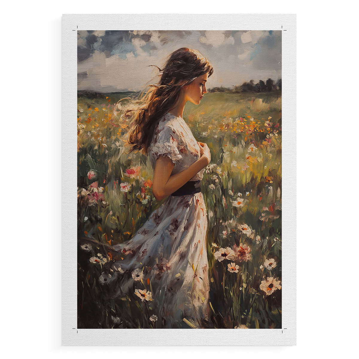 Fleur De Lis Living WOMEN Series CCLXV -Premium Canvas Print Only - NOT ...
