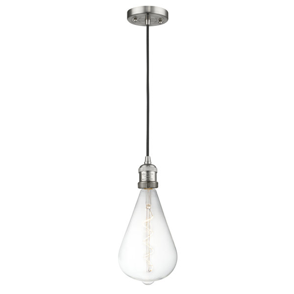 Breakwater Bay Delia 1 - Light Single Drop Pendant Pendant | Wayfair