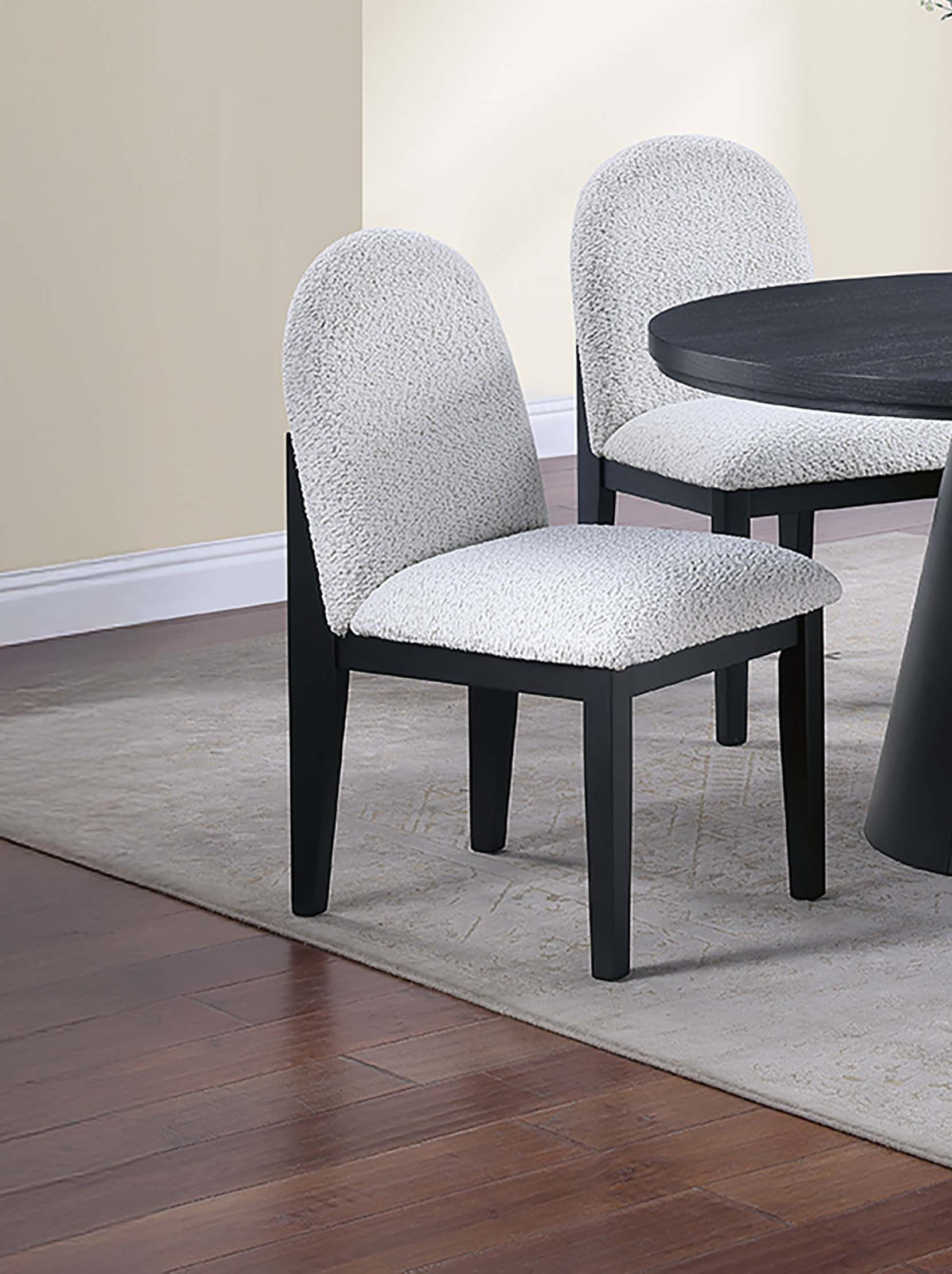 Red Barrel Studio® Fabric Soft Cozy Texture 2pc Dining Chairs ...
