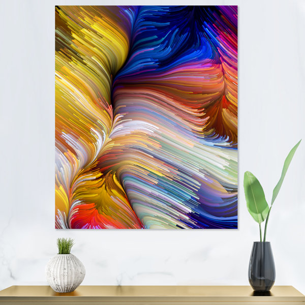 Wrought Studio Escape Of Liquid Art " Escape Of Liquid Art " Painting ...