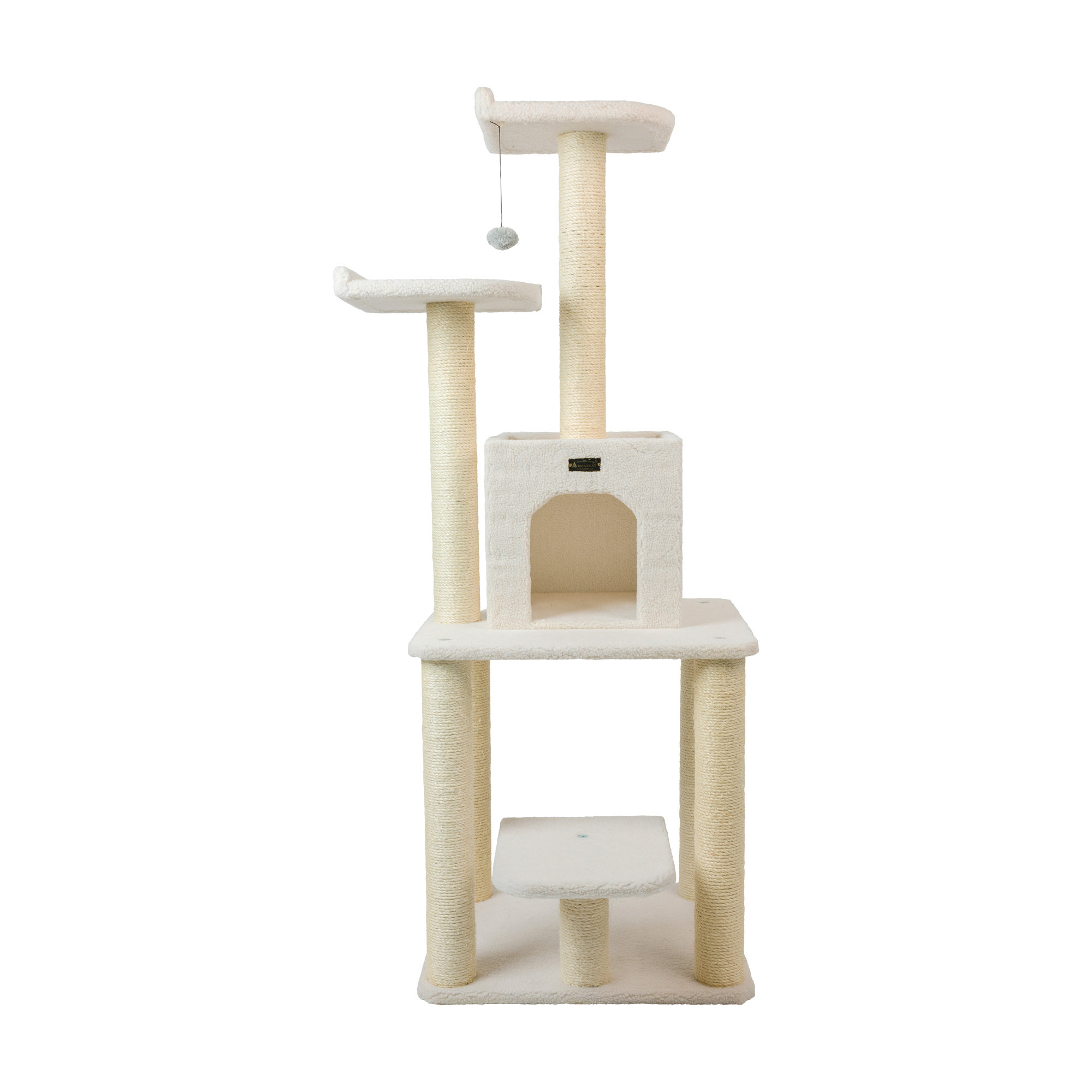 Armarkat 62" Classic Classic Real Wood Cat Tree & Reviews | Wayfair