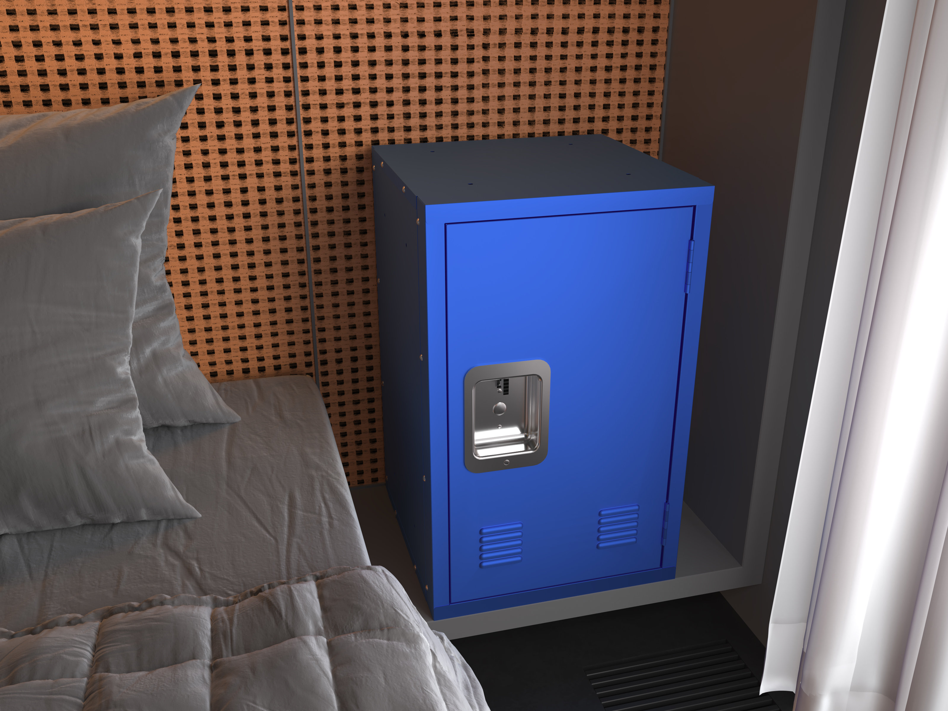 HomeNest Small Metal Locker,lockable Storage Cabinet, Lockers For ...