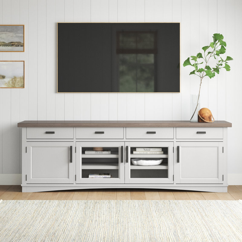 Beachcrest Home Bankhead 92'' Media Console & Reviews | Wayfair