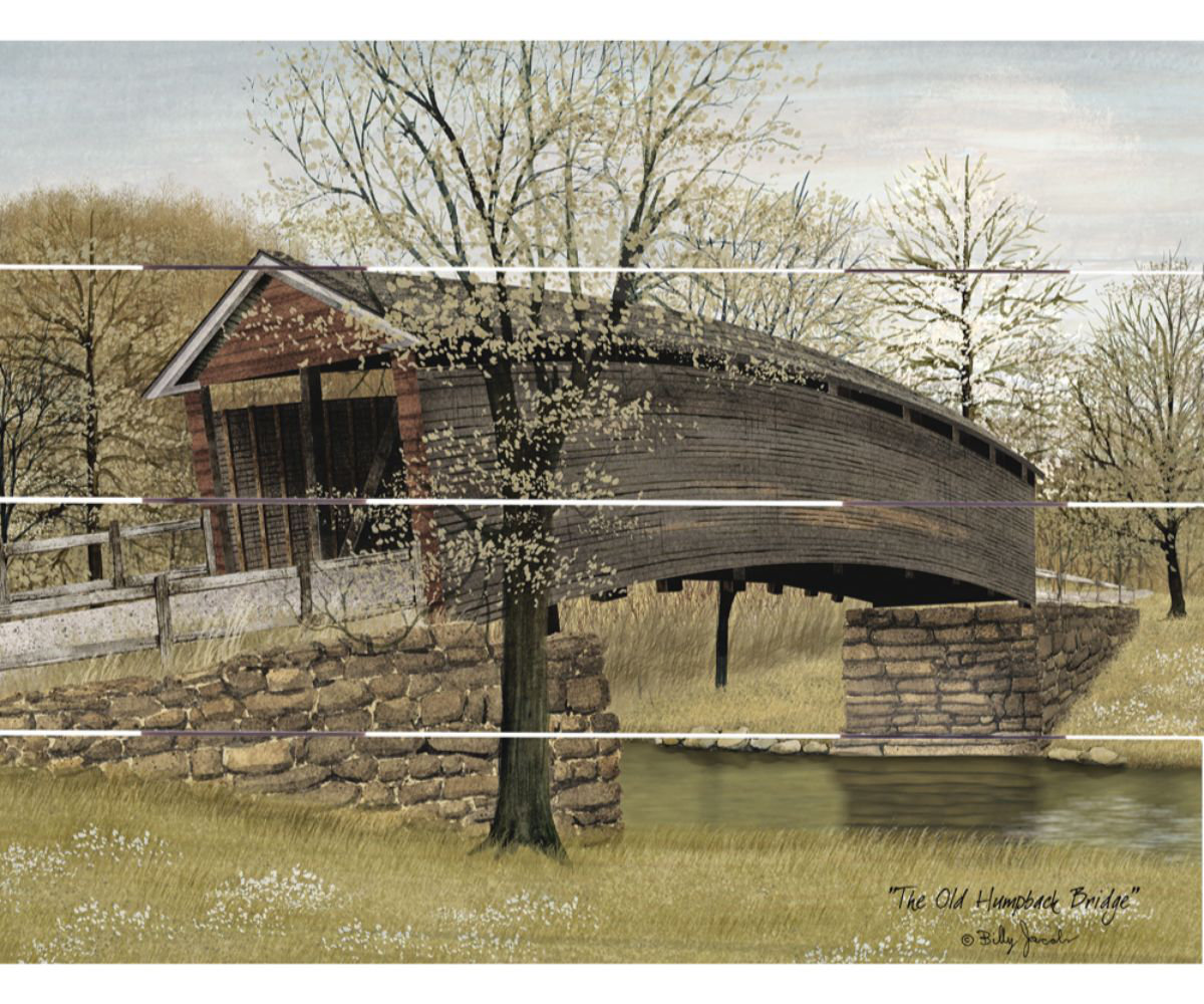 August Grove® The old Humpback Bridge Wall Décor | Wayfair