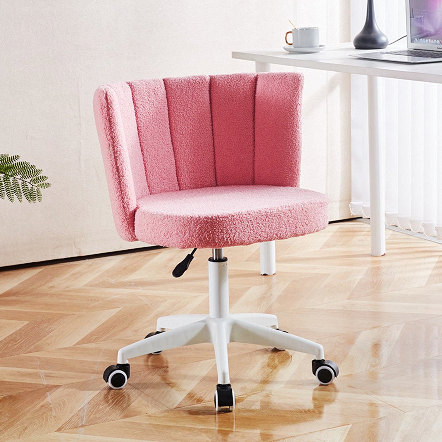 Latitude Run® Nelams 23.67'' Wide Swivel Side Chair | Wayfair