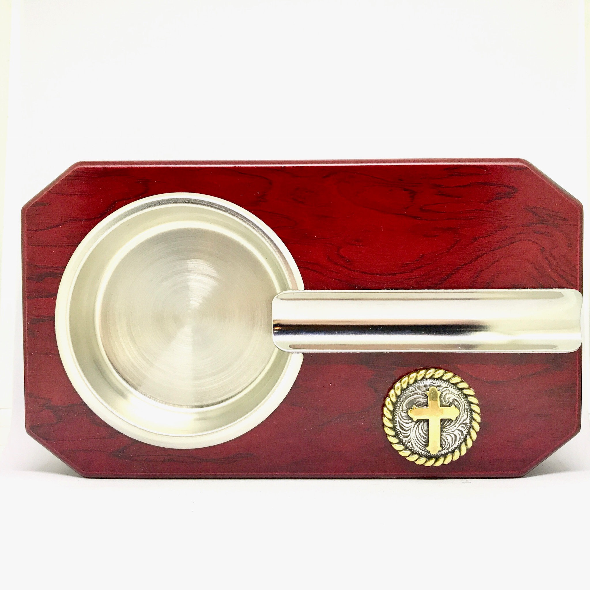 Cigar Cutters by Jim Western Cross Cigar Ashtray | Wayfair