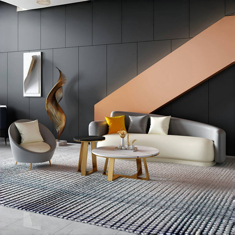 Danbenla design Light Luxury Sofa Coffee Table Combination | Wayfair