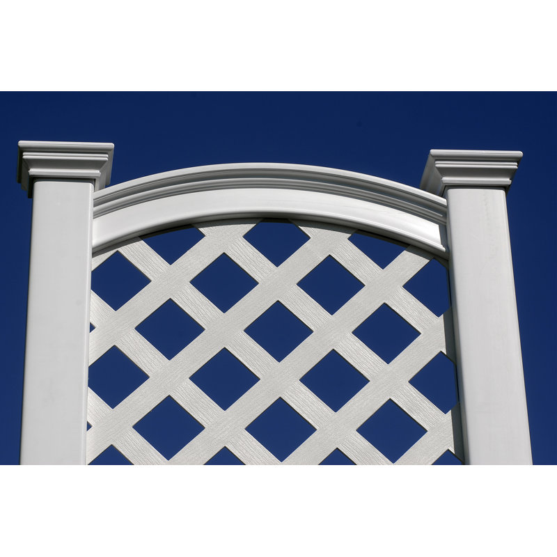 Vita Luxembourg Vinyl Lattice Panel Trellis & Reviews | Wayfair