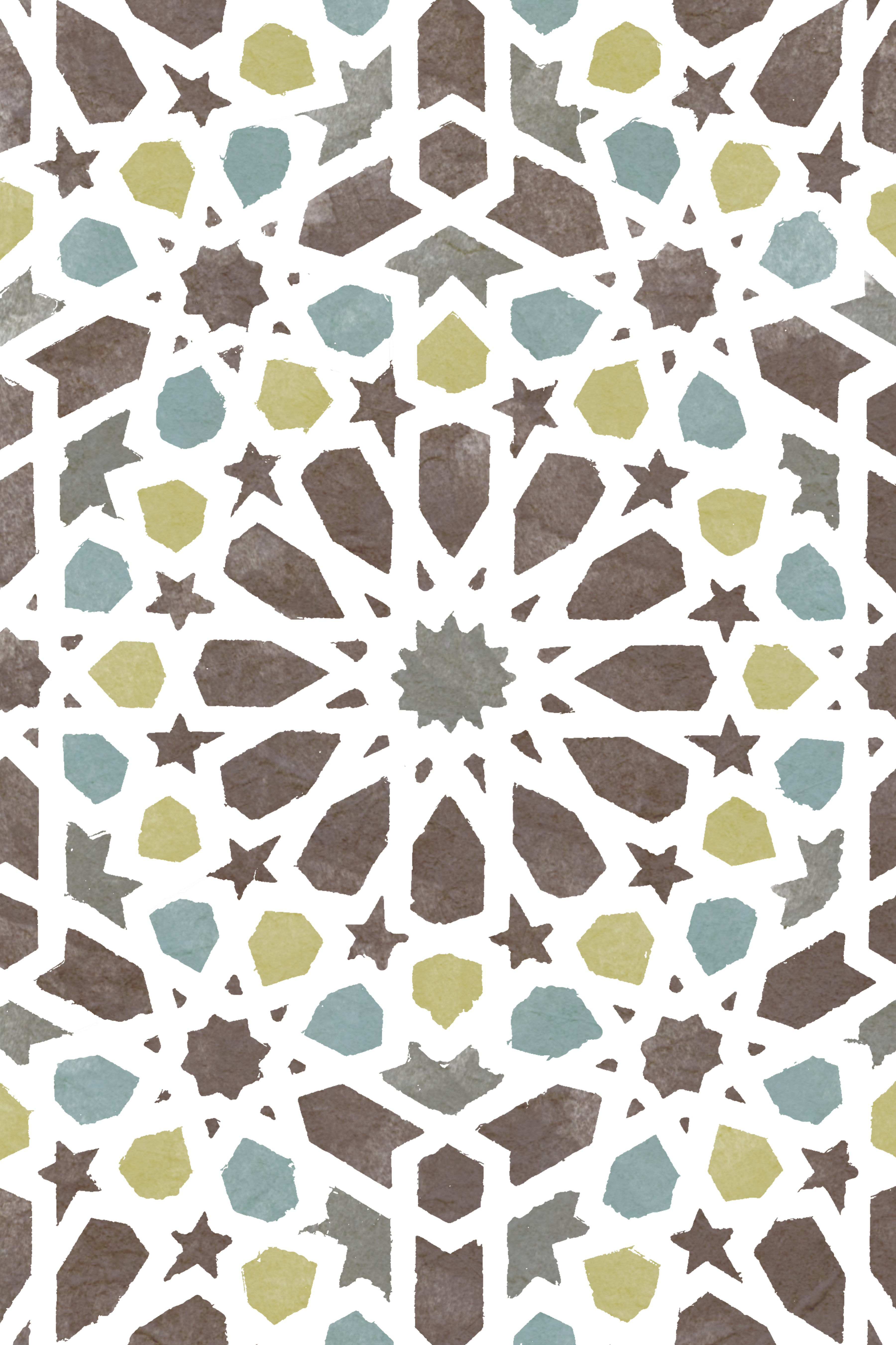 Rosalind Wheeler Zellige Board II by Alonzo Saunders - Graphic Art ...