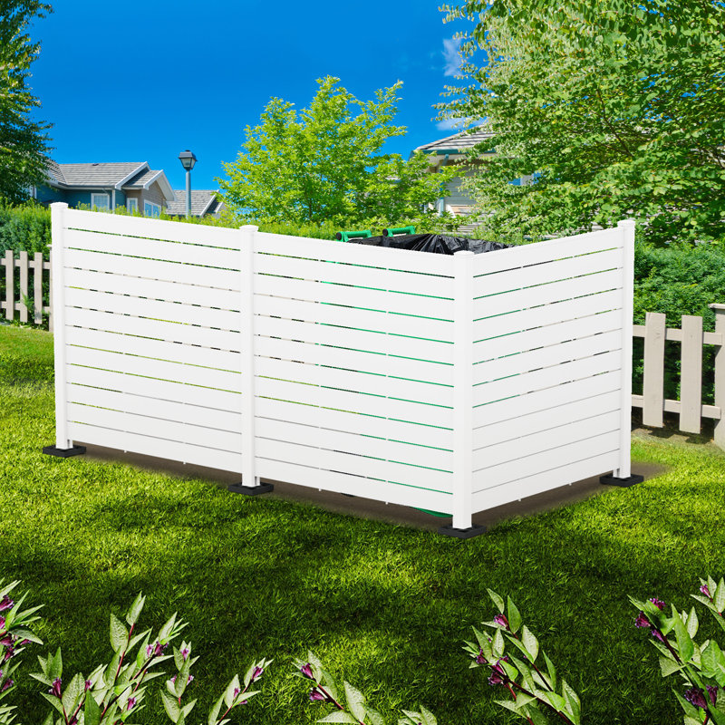 Kozyard 50"w X 47"h Outdoor Privacy Screens - Air Conditioner Fence ...