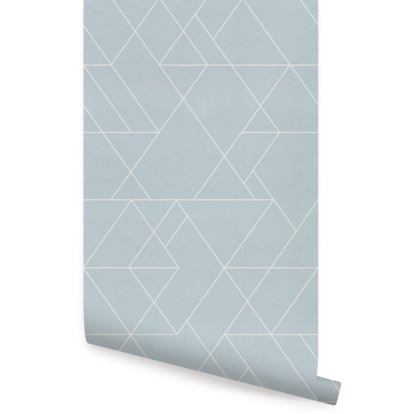 Mercer41 Stinchcomb Triangle Art Deco Paintable Peel and Stick ...