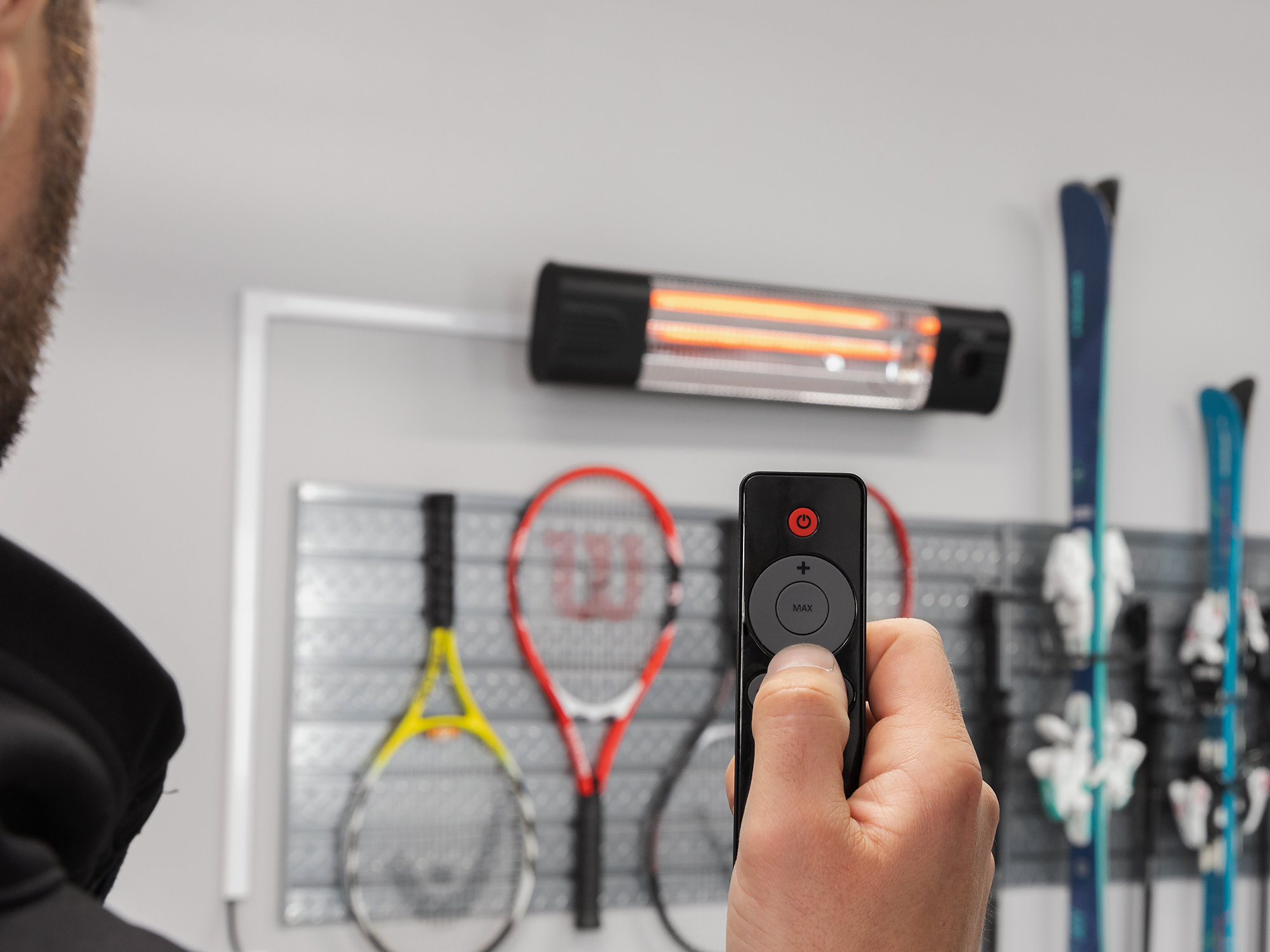 NewAge Products 1500 Watt Electric Infrared Wall mounted Heater | Wayfair