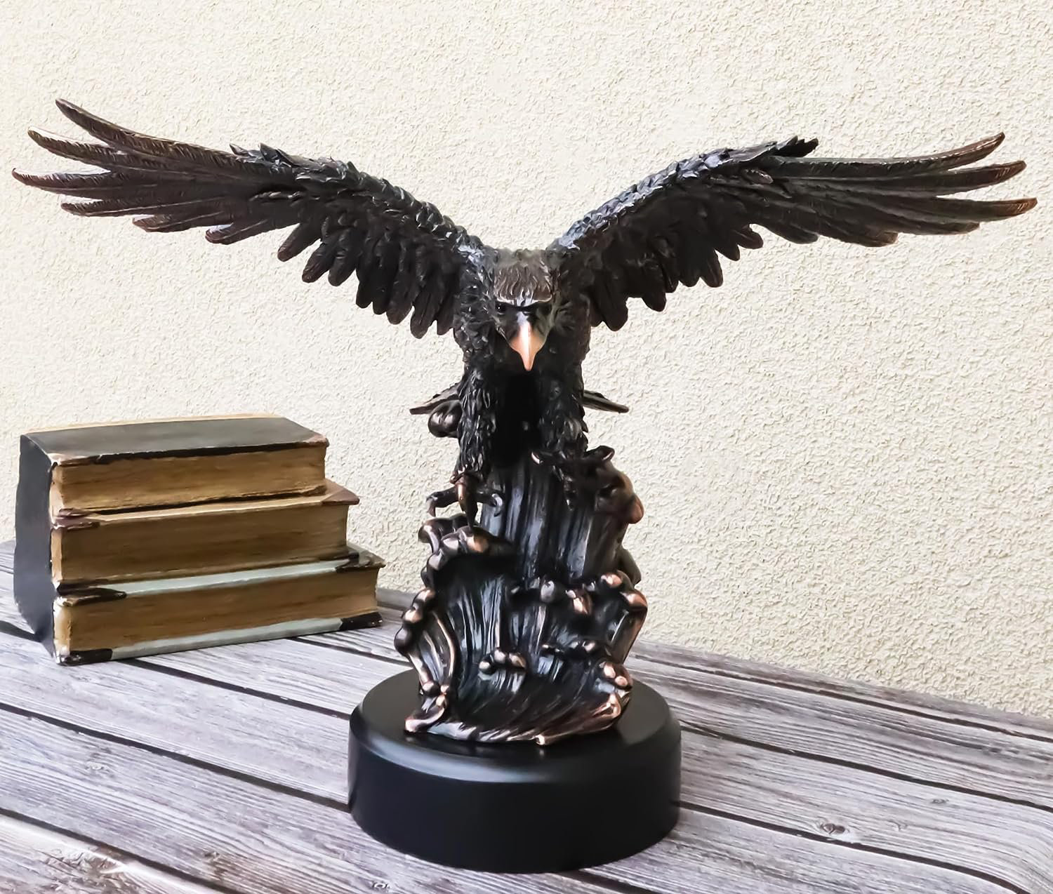 Loon Peak® American Bald Eagle Bird Swooping Into Water Electroplated ...