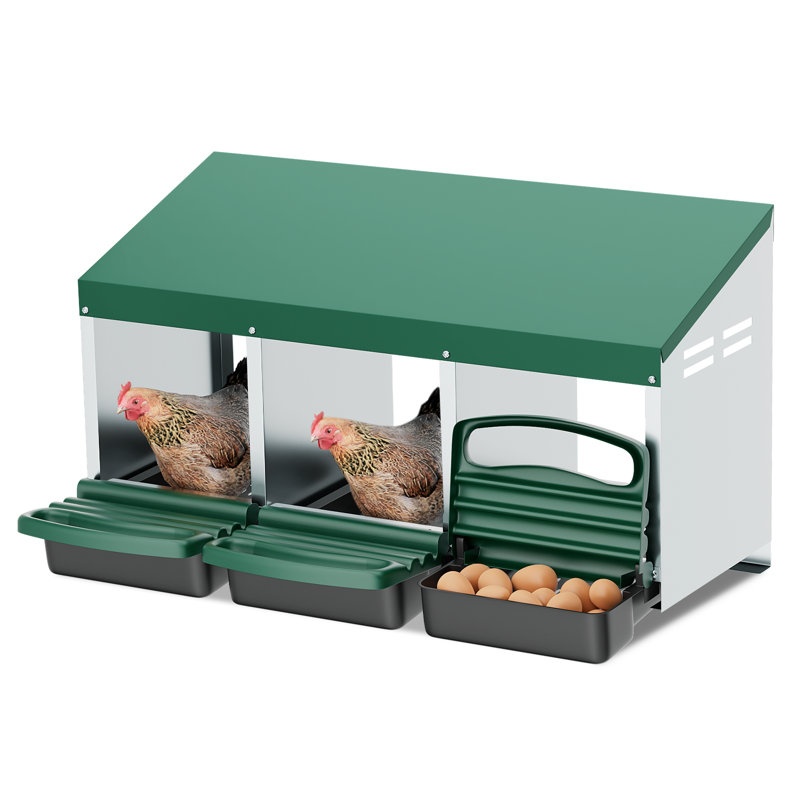 Bring Home Furniture Chicken Nesting Boxes with 3 Compartments for ...