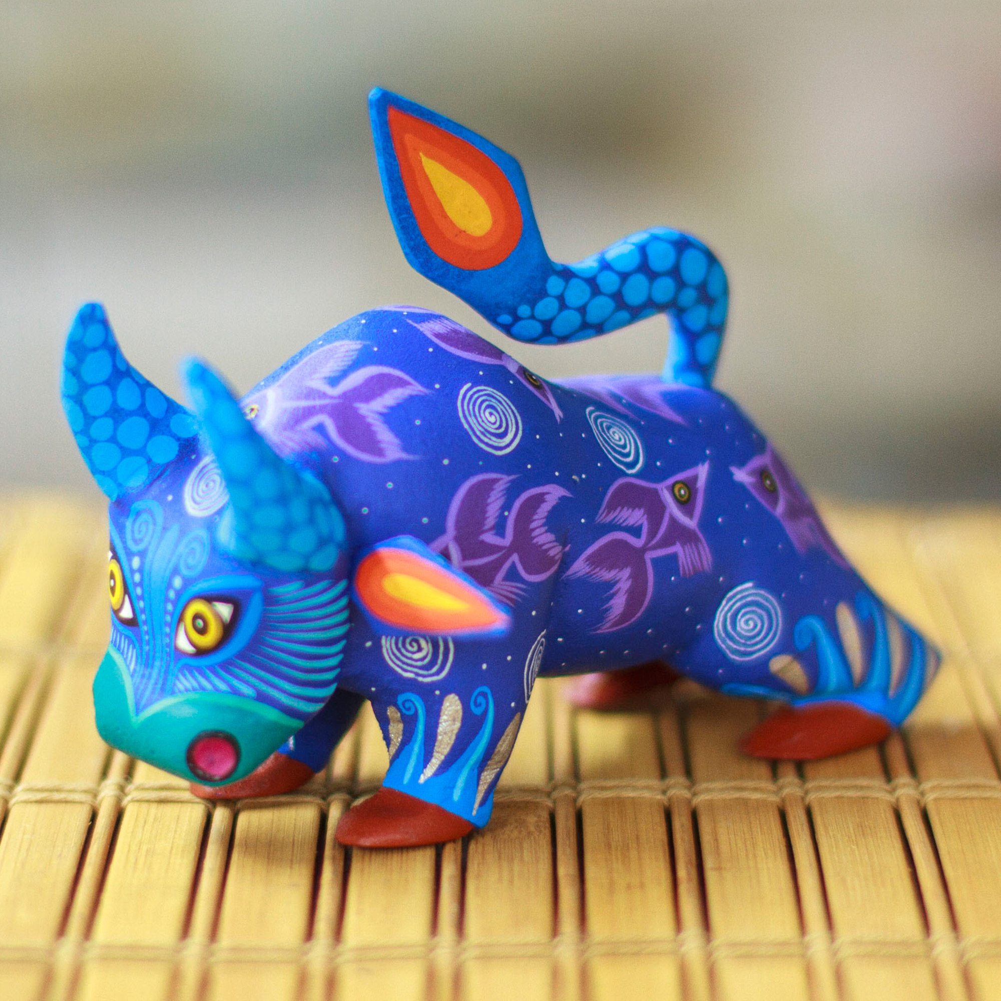 Bungalow Rose Krystan Oaxaca Bull Alebrije | Wayfair