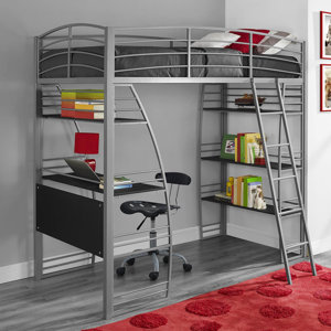 Isabelle & Max™ Agastya Kids Twin Loft Bed & Reviews | Wayfair